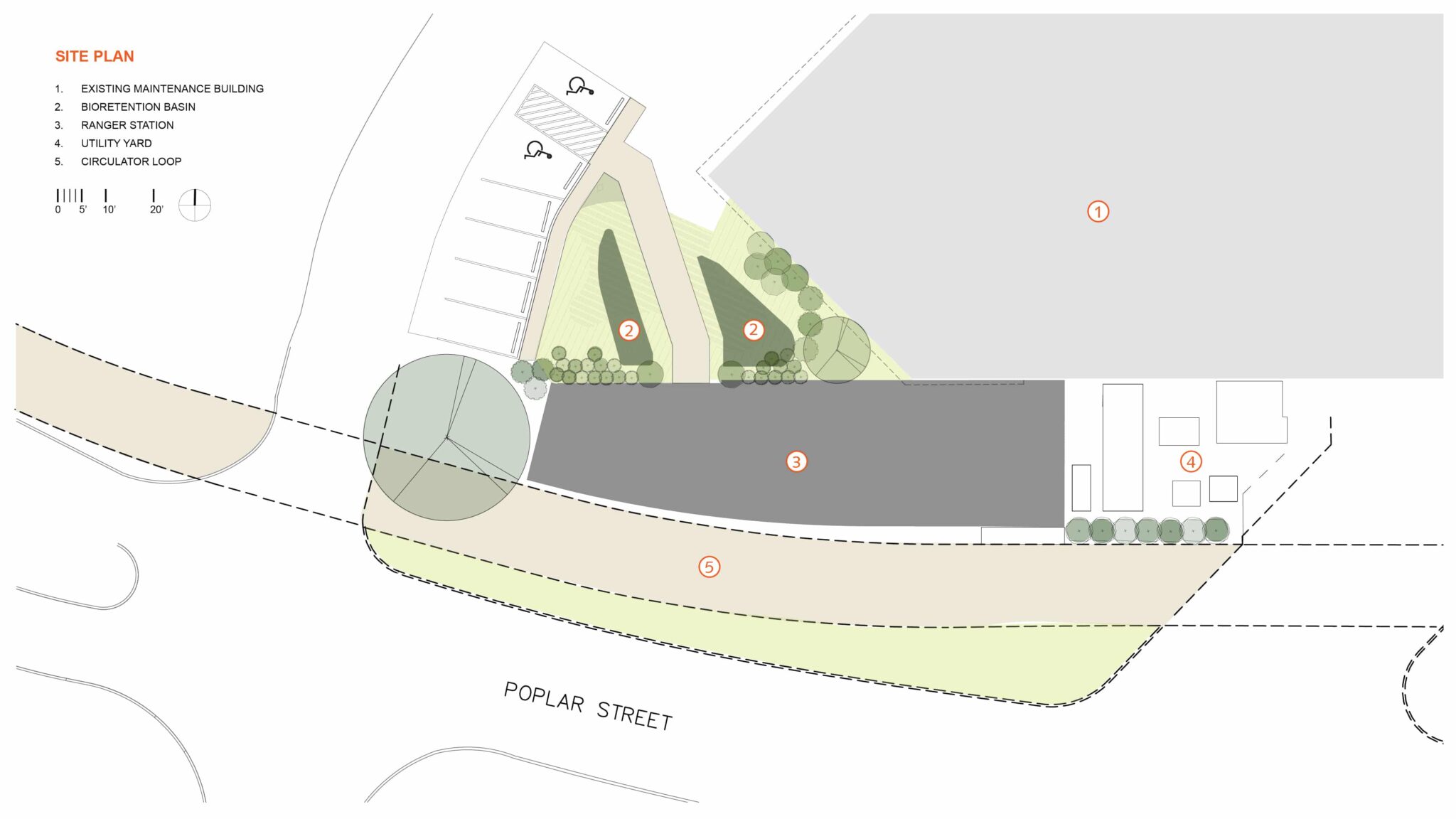 04_Ranger Station site plan – Trivers