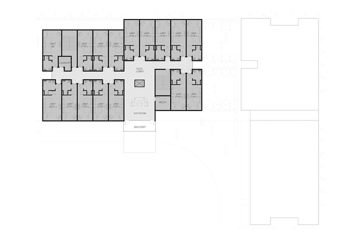 20140922 ACS Jackson – Second & Third Floor Plan – Trivers