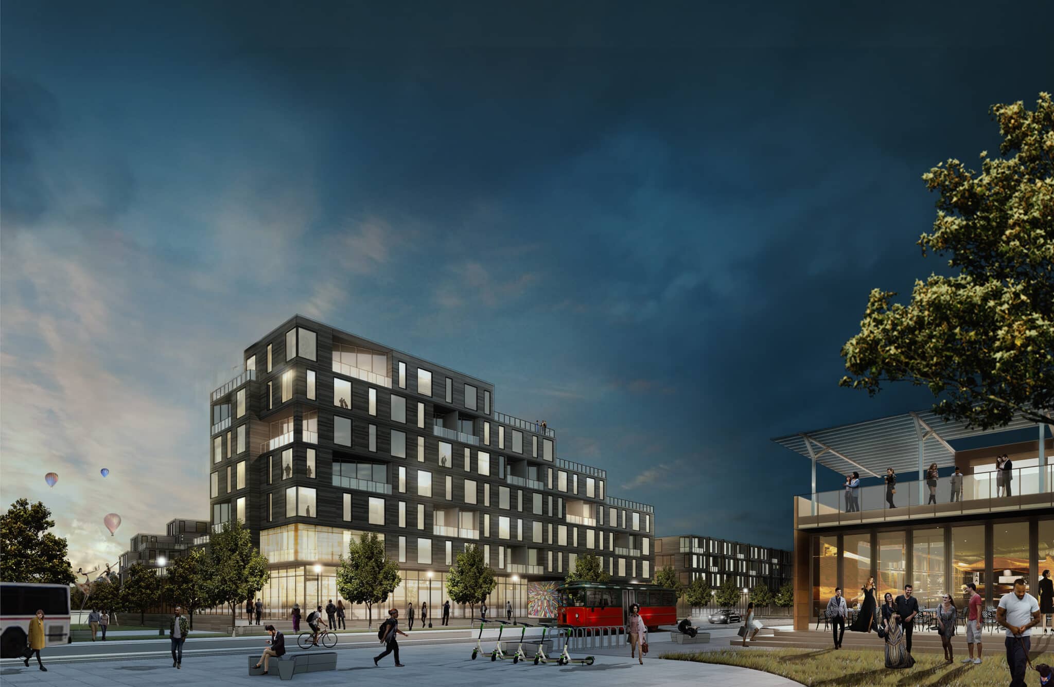 TOD rendering – Trivers